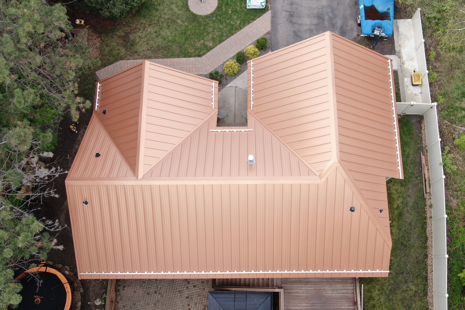 Central States Metal Roof Install Project - St. Paul